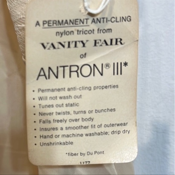Vanity Fair | Intimates & Sleepwear | Nwtvintage Dupont Antron Iii ...
